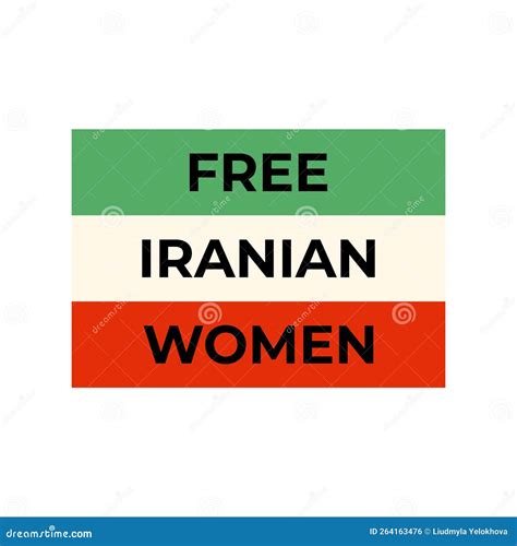 Free Iranian Woman Poster Iran Protests Women Life Freedom Movement