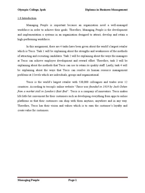 Intro Body Conclusion Docx Recruitment Employment Free 30 Day