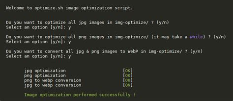 image optimization bash script img optimize