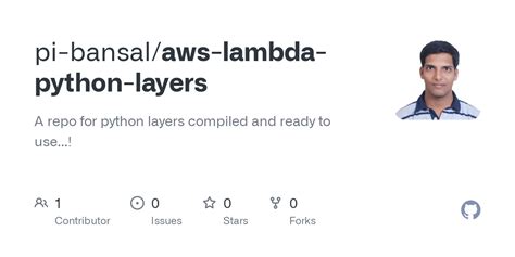 github pi bansal aws lambda python layers a repo for python layers