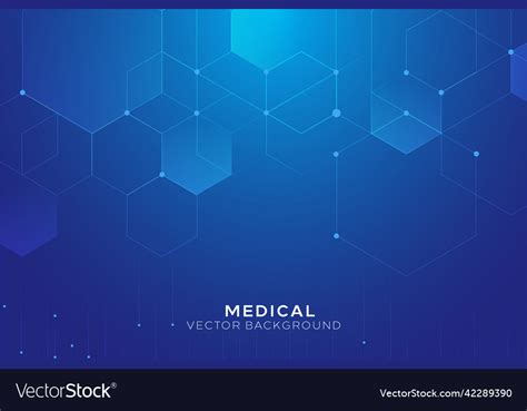 Shiny Medical Abstract Background Modern Medical Vector Image