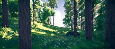 open world nature kit grasslands and forests unity connect