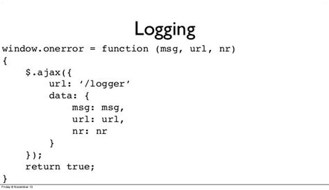 error handling in javascript