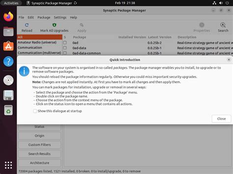 install synaptic package manager on ubuntu 22 04 or 20 04 linuxcapable