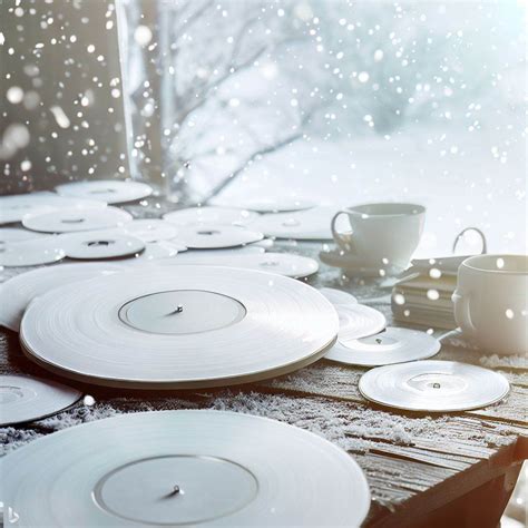 White Colored Vinyl Records Colorful Vinyl Records