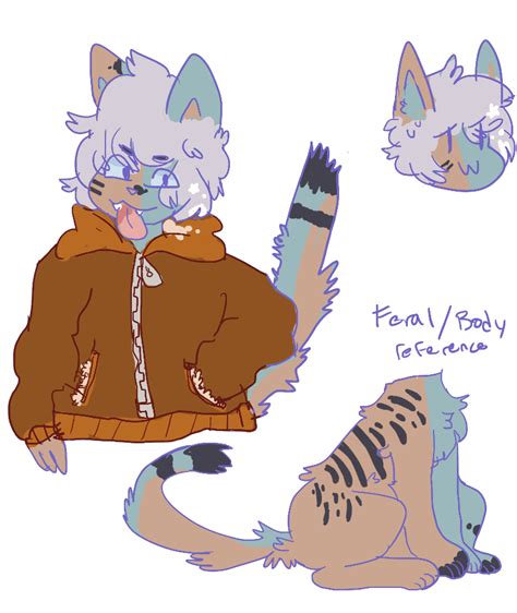 Adopt Anthro Feral By Wqlf On Deviantart
