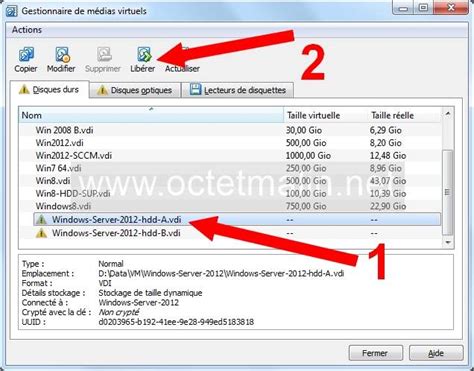 virtualbox code d erreur e fail 0x80004005