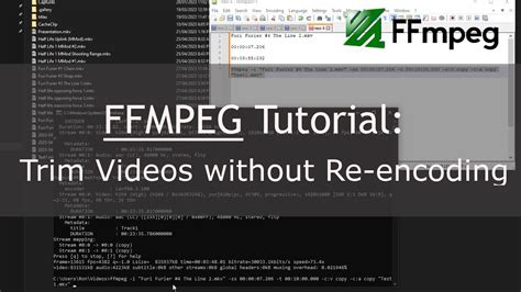 ffmpeg tutorial trim videos without re encoding youtube