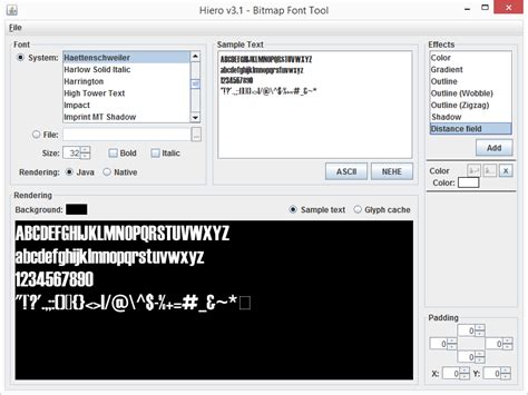 how to convert ttf to fnt with fontforge