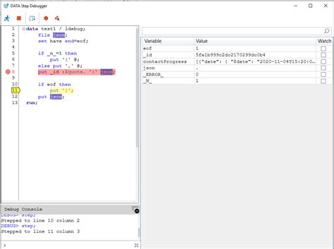solved parsing json array stored in sas column [sas di] sas support