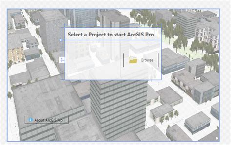 solved problem with a startup page in arcgis pro managed esri