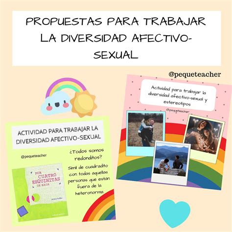 Propuestas Para Trabajar La Diversidad Afectivo Sexual