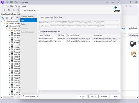 how to restore a sql server database to a new server