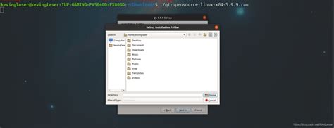 ubuntu20 04安装、配置、使用、卸载qt5 9 9以及第一个编写qt程序 ubuntu 卸载qt5 csdn博客