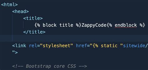 default and specific titles using django blocks zappycode