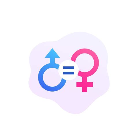 Gender Equality Equal Rights Icon Eps 2061572 Vector Art At Vecteezy