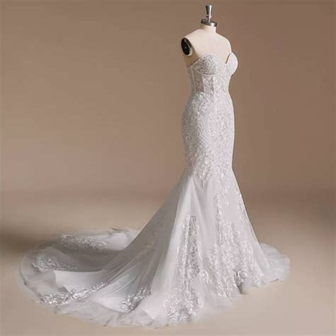 Mermaid Wedding Dress Sleeveless Beach Wedding Dress Etsy