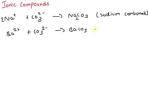 Solved Write The Formulas For The Four Ionic Compounds That Can Be