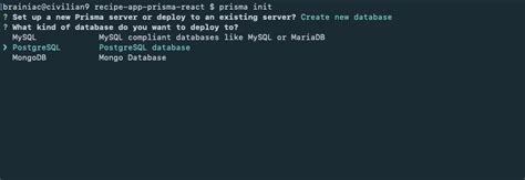 how to build a recipe app using react prisma and graphql digitalocean