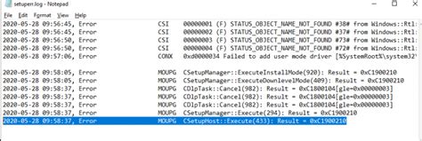 upgrading windows 10 build with setup exe command line switches the