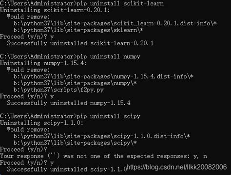 python sklearn报错解决 importerror dll load failed 找不到指定的模块 llkk20082006的