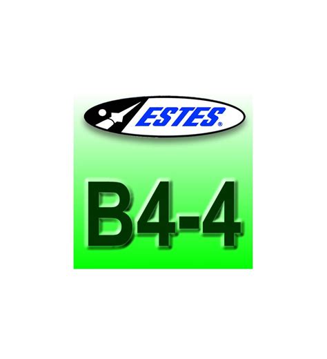 Estes Rocket Motors B4 4