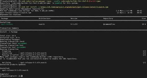 how to install epel repository on rhel 9 rhel 8