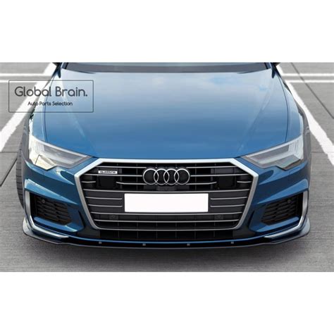アウディ A6 C8 Sライン S6 フロント スプリッター スポイラー Ver 2 Audi A6 C8 S Front V2