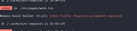weird errors when tsconfig file has syntax error · issue 3016
