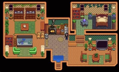 Ginger Island Farm House Interior ⁂ Stardew Valley Stardew Valley