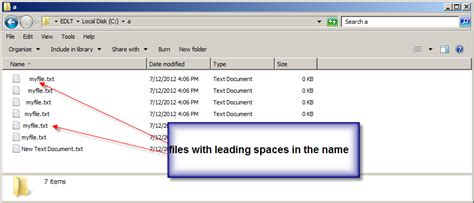 use powershell to detect and fix files with leading spaces