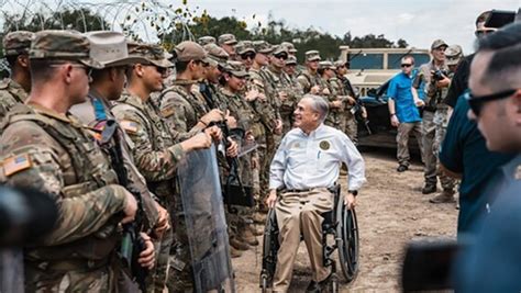 Gov Abbott Applauds Texas National Guard Dps For Successes In