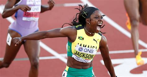 World Track And Field Championships 2022 Shericka Jackson Storms To