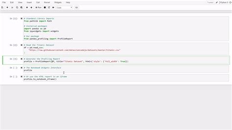 pandas profiling · pypi