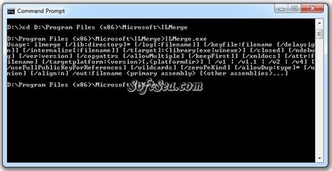 ilmerge screenshot