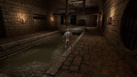 modular medieval sewer dungeon in environments ue marketplace