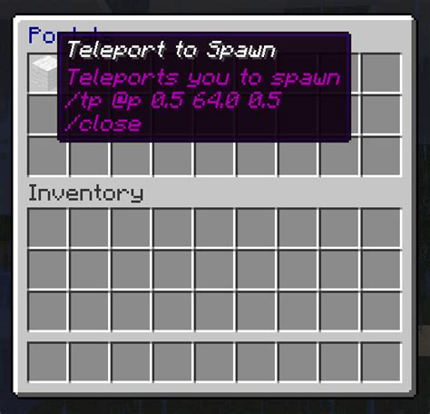 overview createyourownmenus bukkit plugins projects