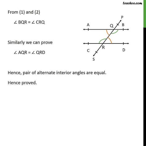 theorem 6 2 class 9 alternate interior angles are equal