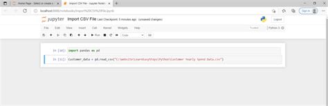 how to import csv file in python using pandas learn easy