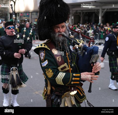 New York New York March 17th 2023 Annual St Patricks Day Parade
