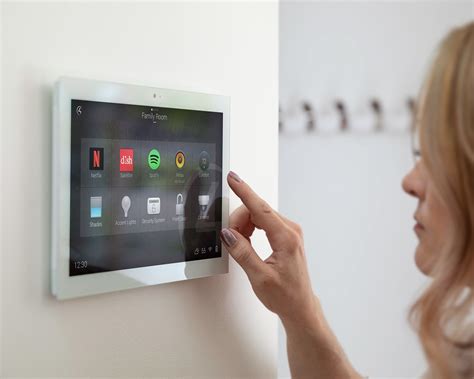 touch screen home automation system