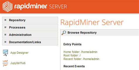 jupyterhub on the rapidminer platform rapidminer