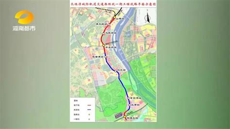 长株潭城际轨道西环线启建！北起山塘站与地铁3号线接驳，南至湘潭北站，会经过这些地方… 凤凰网