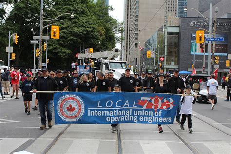 Local 793 Returns To Labour Day Parades Across Ontario – Iuoe Local 793