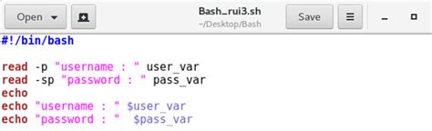 bash读取用户输入 bash脚本编程教程 srcmini
