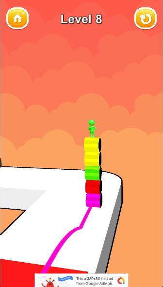 stack runner 3d game unity source code by nextlevelgames codester