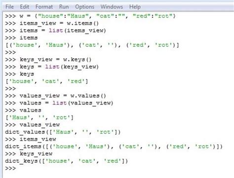 it is very easy to develop a list from a dictionary this is achieved