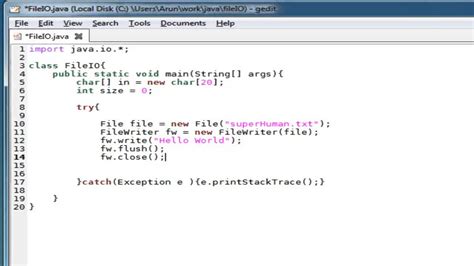 file reader and file writer in java programming language hindi youtube
