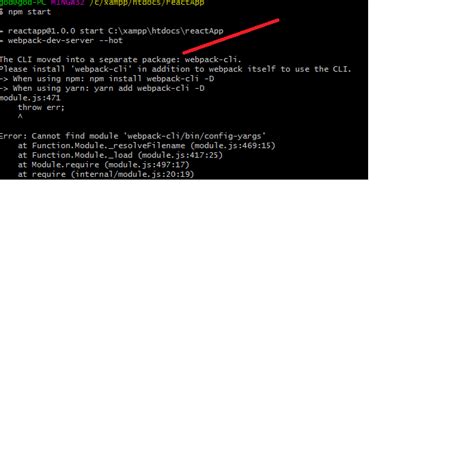 the cli moved into a separate package webpack cli