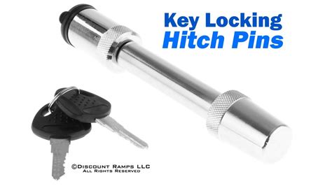 Key Locking Hitch Pins Youtube